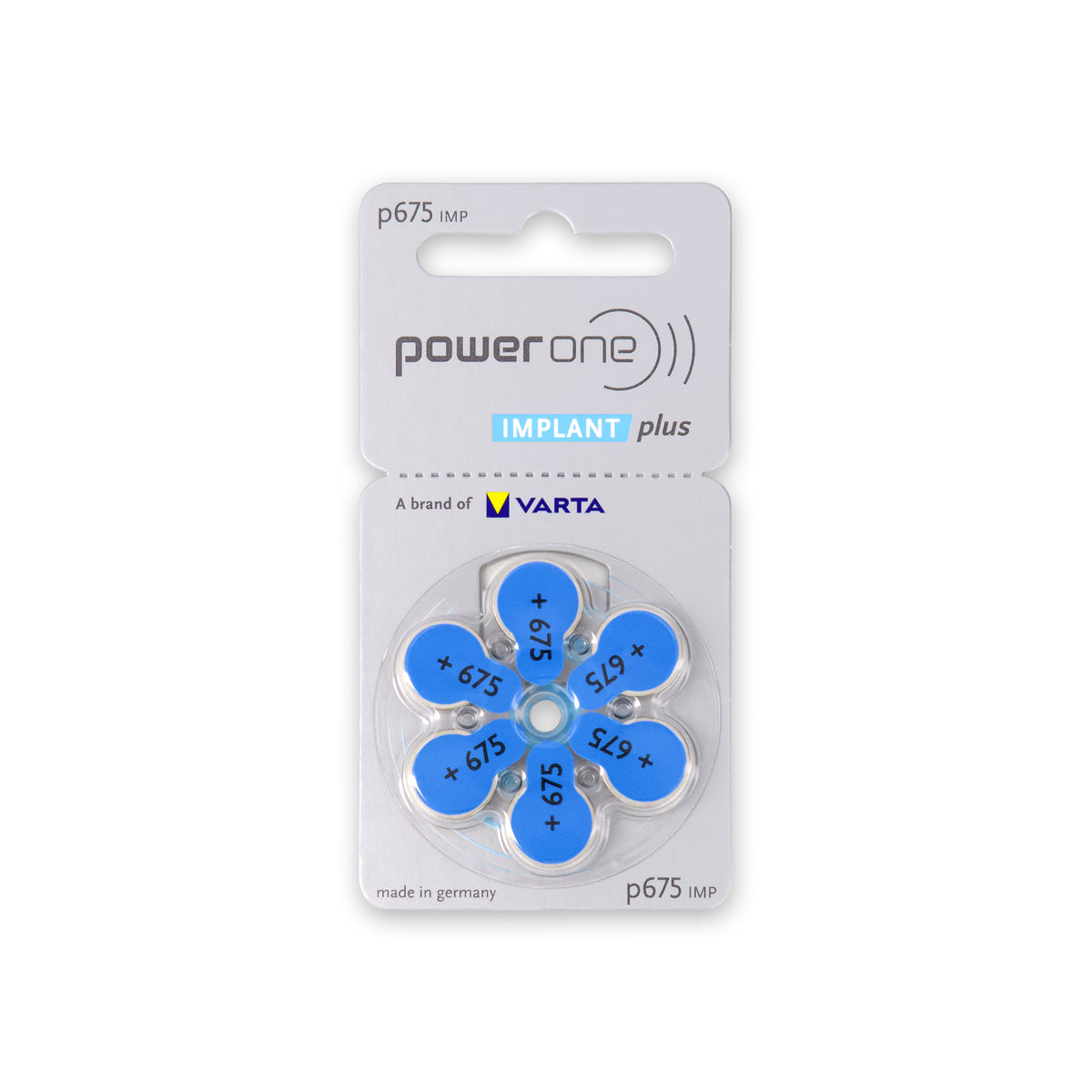 PowerOne IMPLANT Plus Batteries | Buy Online Now! — Shop Omni Hearing Inc.