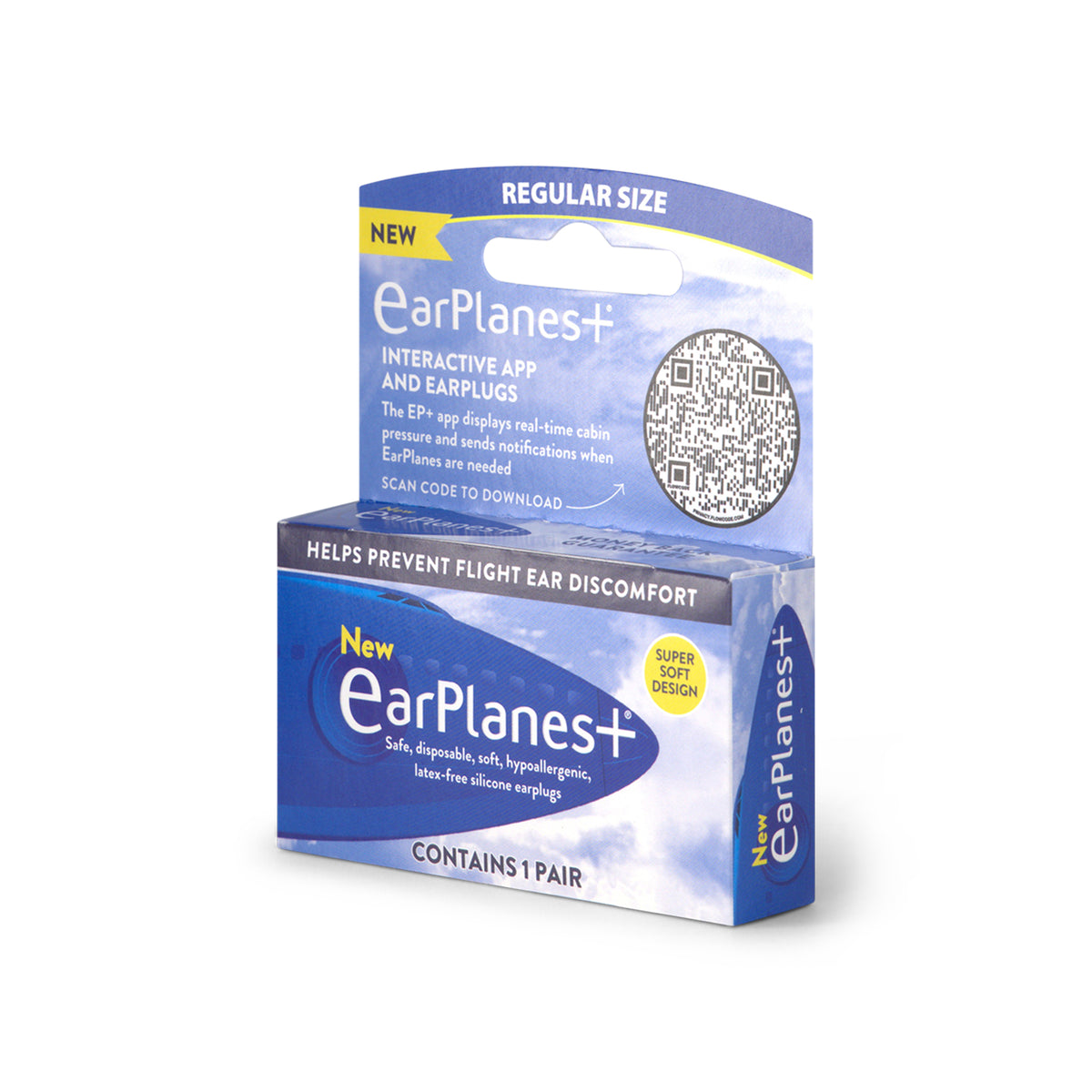 EarPlanes+ Earplugs (Regular Size) | Buy Now! — Shop Omni Hearing Inc.