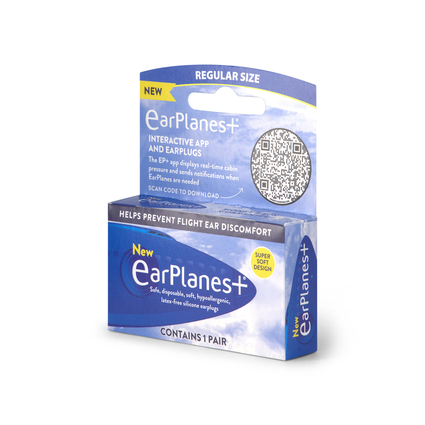EarPlanes+ Earplugs (Regular Size) | Buy Now! — Shop Omni Hearing Inc.
