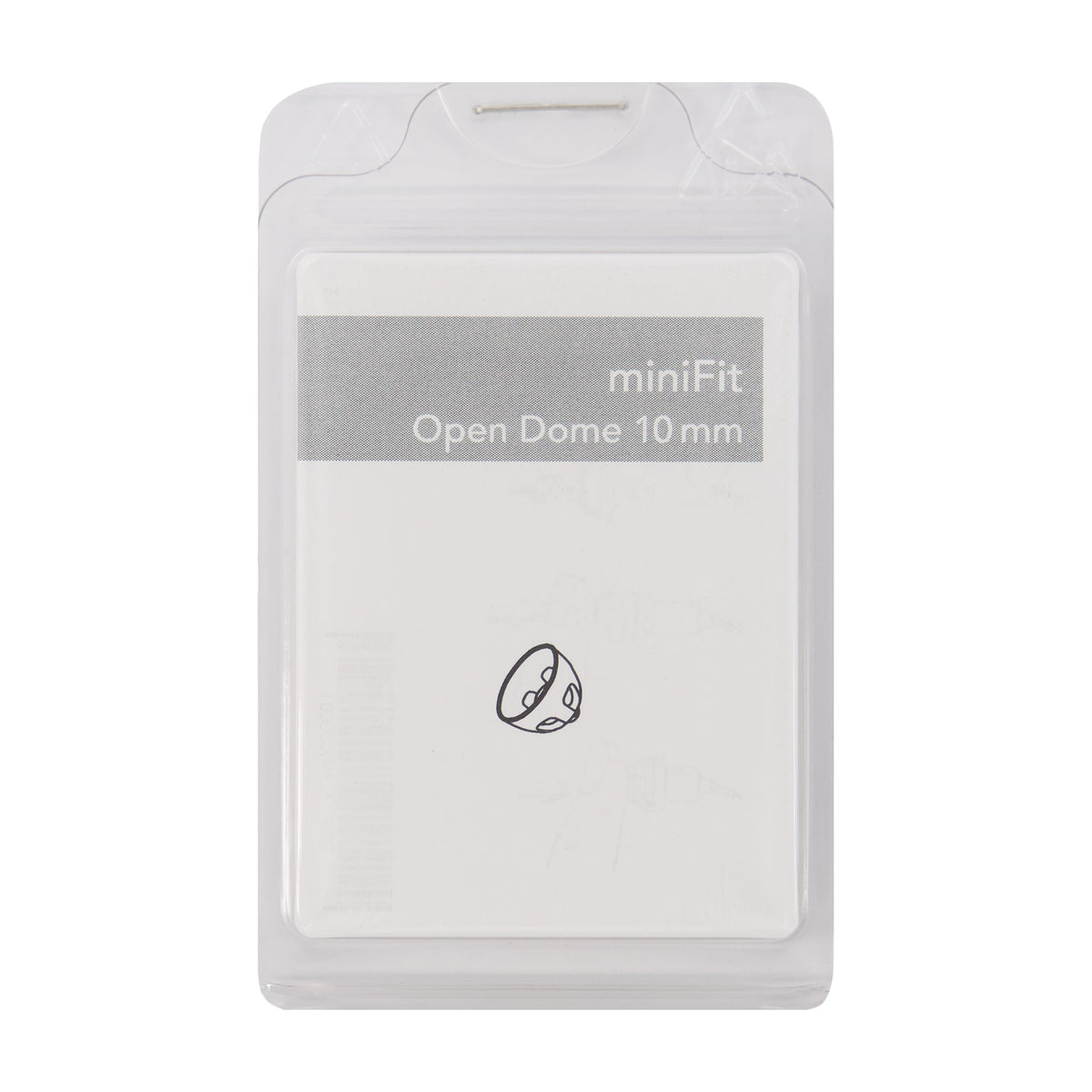 miniFit 10mm Open Dome — Shop Omni Hearing Inc.